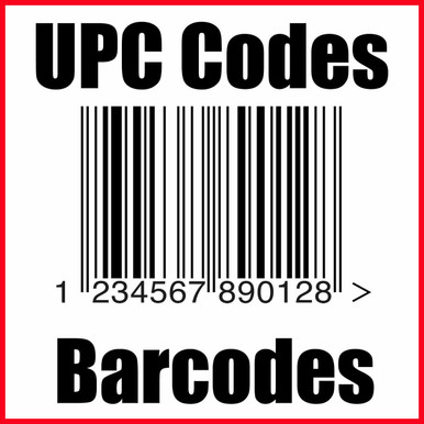 (50) UPC Codes Amazon Barcode Number Certified - Redstag Supplies