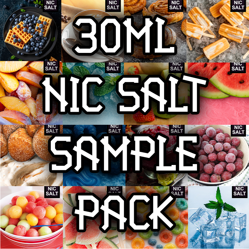 Build Your 30ml Nic Salt Sample Pack