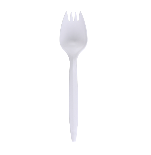 Spork, MW, White, PP - 1000