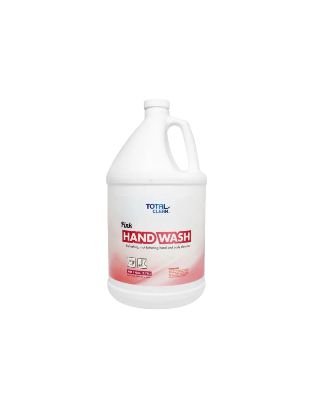 Total Clean Pink Hand Wash, 1 Gallon - Case of 4 Gallons