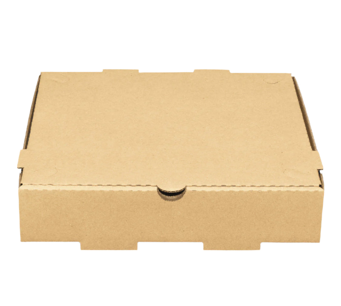 Pizza Box, 10''x10''x2'', Kraft - 50 pcs