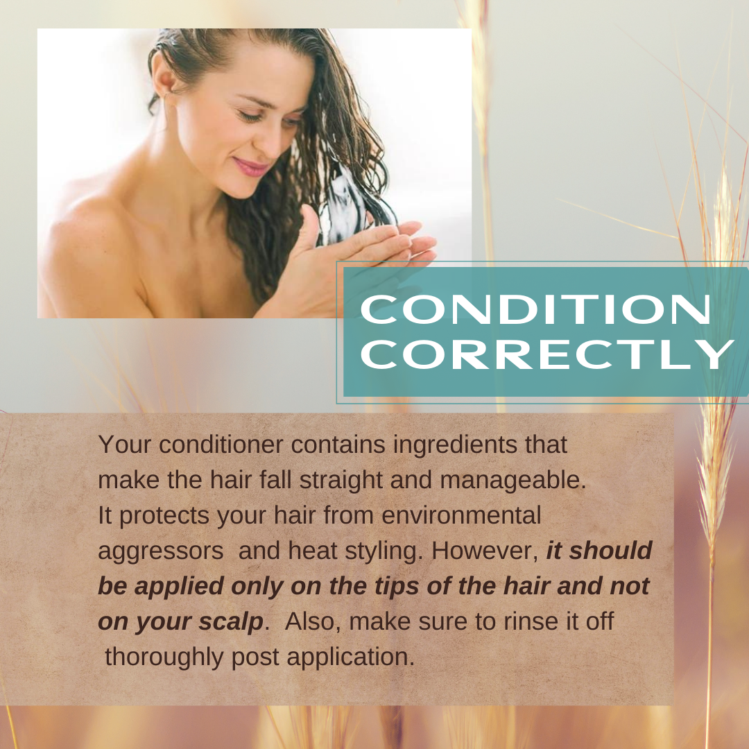 Condition Your Hair Correctly - Cindycut