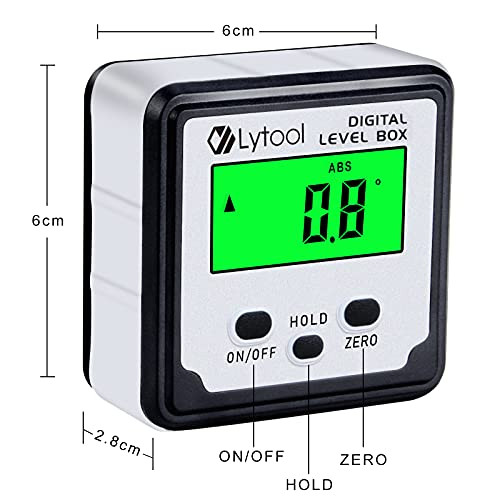 Lytool Lytool Digital Angle Finder Angle Gauge Electronic Level Tool ...