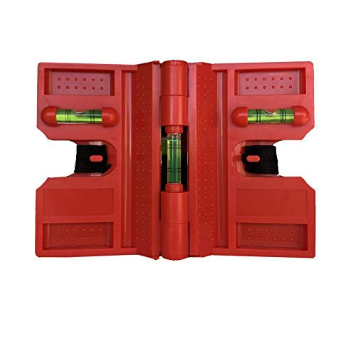 Yotom 2 Pack Folding Magnetic Post Level For Pipe Post And Beams Leveling