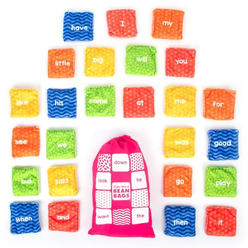 Educational Insights Sight Word Bean Bags - Tactile Bean Bags For Kids ...