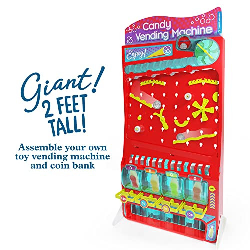 Thames & Kosmos 2-Ft Tall Candy Vending Machine Stem Kit Build Toy ...