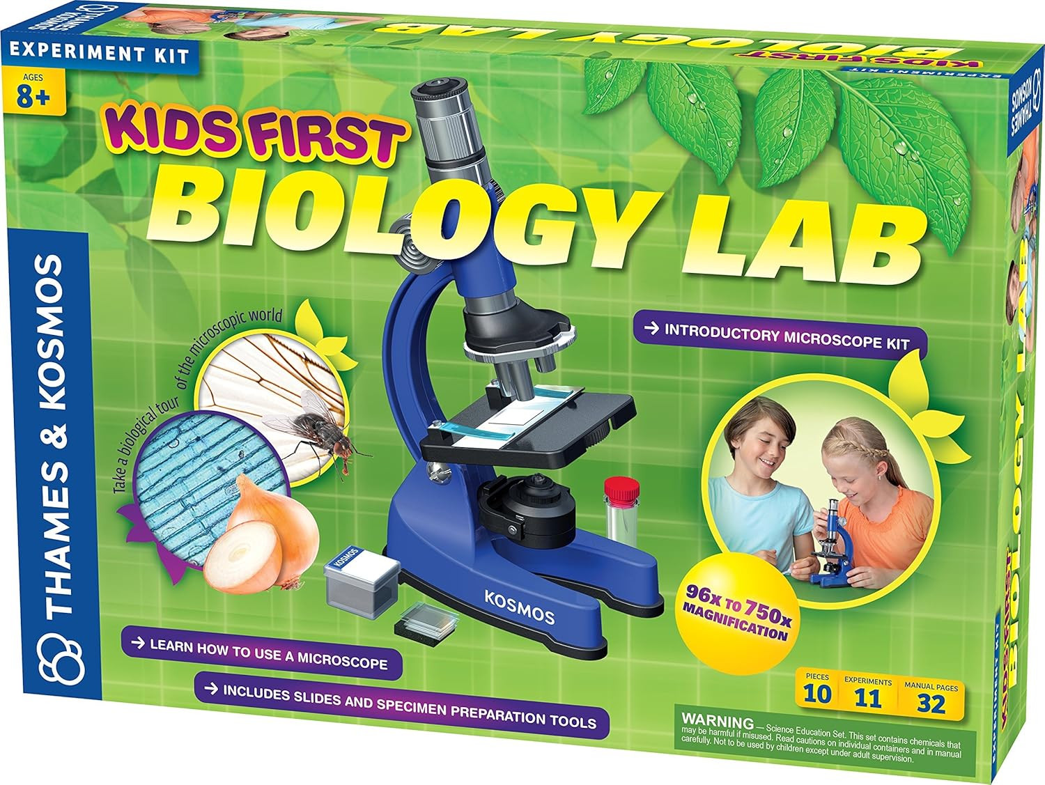 Thames & Kosmos Kids First Biology Lab Introductory Microscope Kit