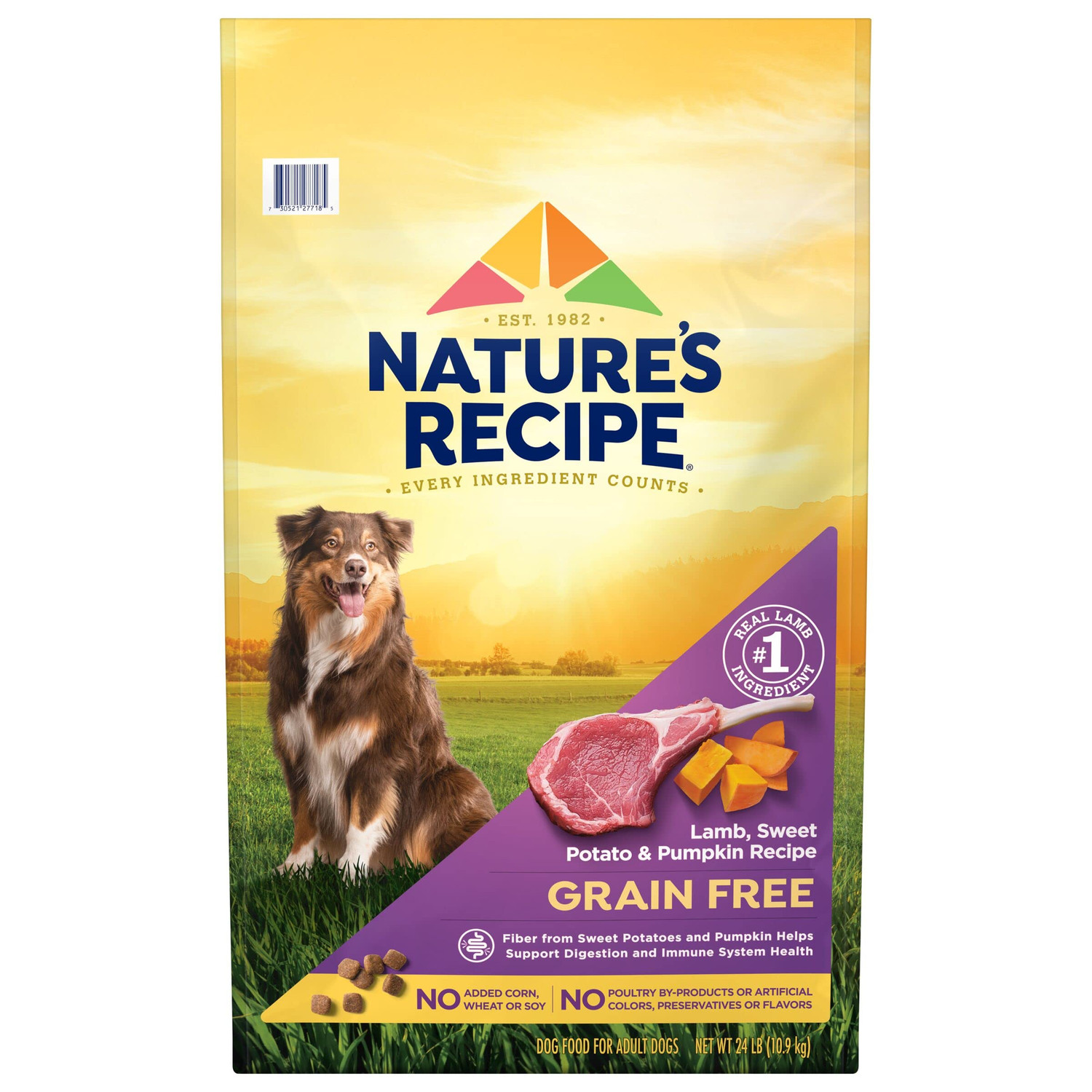 Nature'S Recipe Nature'S Recipe Grain Dry Dog Food Lamb Sweet Potato ...