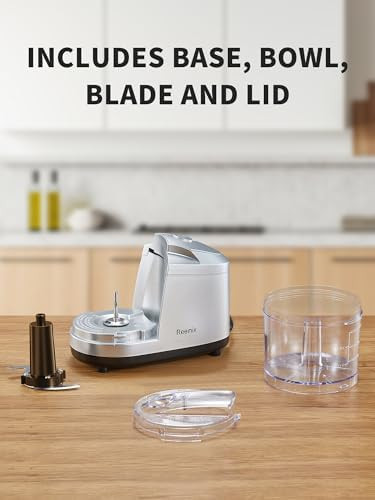 1.5-Cup One-Touch Electric Food Chopper 100W Mini Food Processor Meat ...