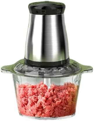 Food Processors 2L Meat Grinder & Food Chopper With 500W Electric Food ...