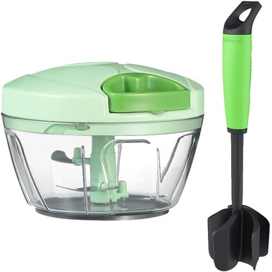 Ourokhome Manual Food Processor Vegetable Chopper And Hamburger Meat ...