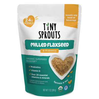 Tiny Sprouts Organic Superseed Boosters Superseed Organic Milled Flax ...
