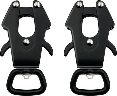 2 Pcs Frog Clip Dog Leash Clasp 360 Degree Swivel Clip Heavy Duty Quick ...