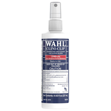 Wahl Professional Animal Clini-Clip Blade Disinfectant And Cleaner ...