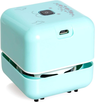 White Elephant S, Mini Desk Vacuum Cleaner, Rechargeable Desktop Vacuum ...