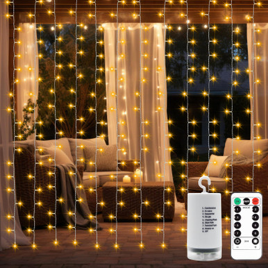 Battery Operated Curtain Lights