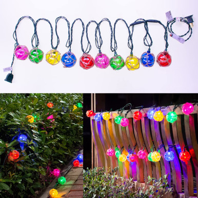 Nautical Lights String Plug in , 10 LED Buoy String Lights Home Tiki ...
