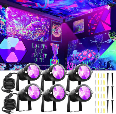 Black Light Spotlight Outdoor 15W Led Blacklight Ip66 Waterproof ...