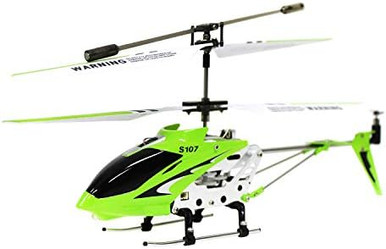 Syma S107 3 Channel Rc Helicopter With Gyro Green