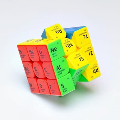 Cuberspeed Chemical Elements 3X3 Speed Cube Uv Printing Element Magic ...