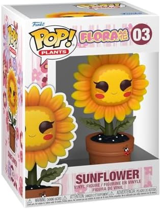 Funko Pop Plants: Flora - Sunflower Collectable Vinyl Figure - Idea ...