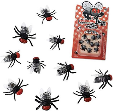 Laughing Smith Laughing Smith 10 X Fake Flys - Realistic Little Plastic ...