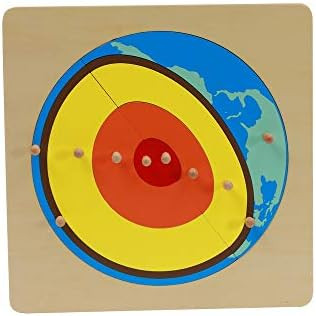 Thoth Montessori Earth Interior Panel Puzzle Early Childhood Education ...