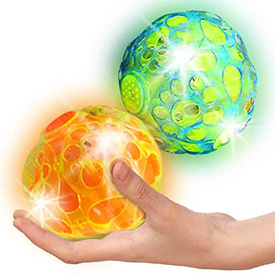 Artcreativity Light-Up Dancing Ball With Sound Effects, Set Of 2, Led ...