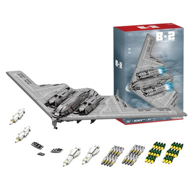 Cubimythx B2 Spirit Strategic Bomber Building Blocks And Construction ...