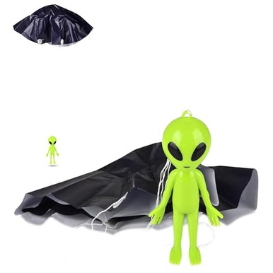 Forest & Twelfth 4" Alien Paratroopers With Parachutes, 12Pcs ...