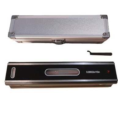 Papakesue 8'' Professional Precision Level With Durable Al Box 0.0002 ...