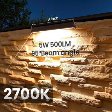 Sorop 8 Inch Retaining Wall Lights 5W Led Hardscape Lighting Ip66 ...