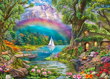 Ceaco - 1000 Piece Jigsaw Puzzle - Steve Sundram - Magical Bay ...