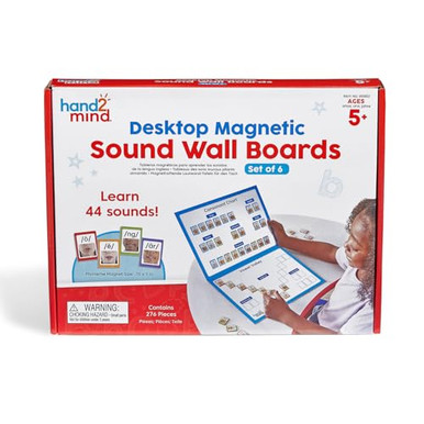 Hand2Mind Desktop Magnetic Sound Wall Boards, Letter Sounds, Phonics ...