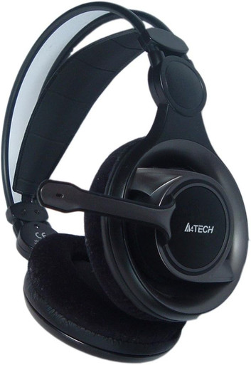 A4tech HS-100 Stereo Gaming Headset 50mm Driver for PC Xbox PS4