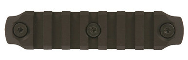 BCM RAIL SECTION ALUM. KEYMOD 4" RAIL SECTION BLACK