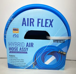 AIRFLEX HYBRID HOSE ASSY 20me x 9.5mm C/W HI-FLO FITTINGS - Albany Air ...