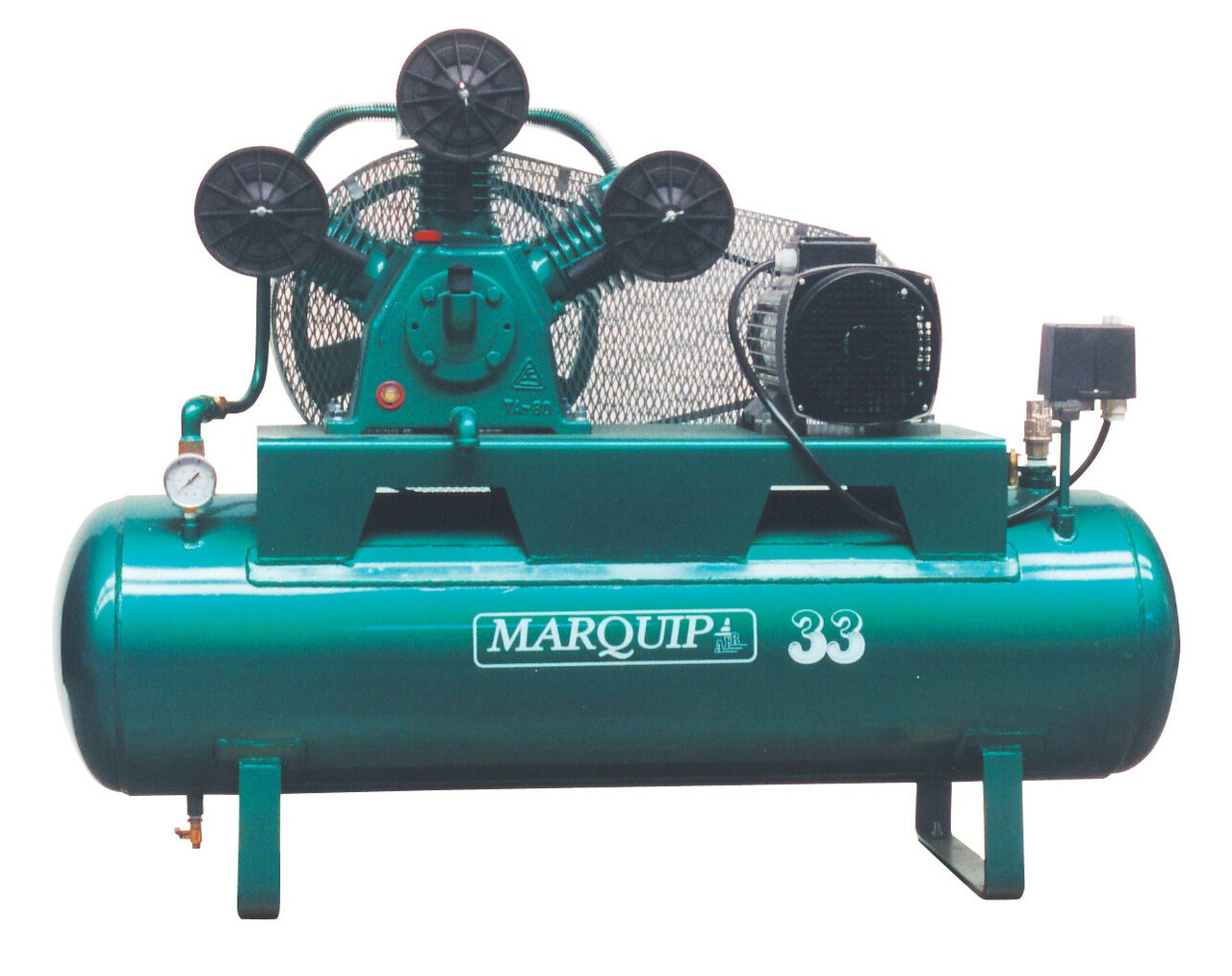 MARQUIP Air Compressor 4.0kW C/W DOL Starter, 3 Phase 33BSE-DOL