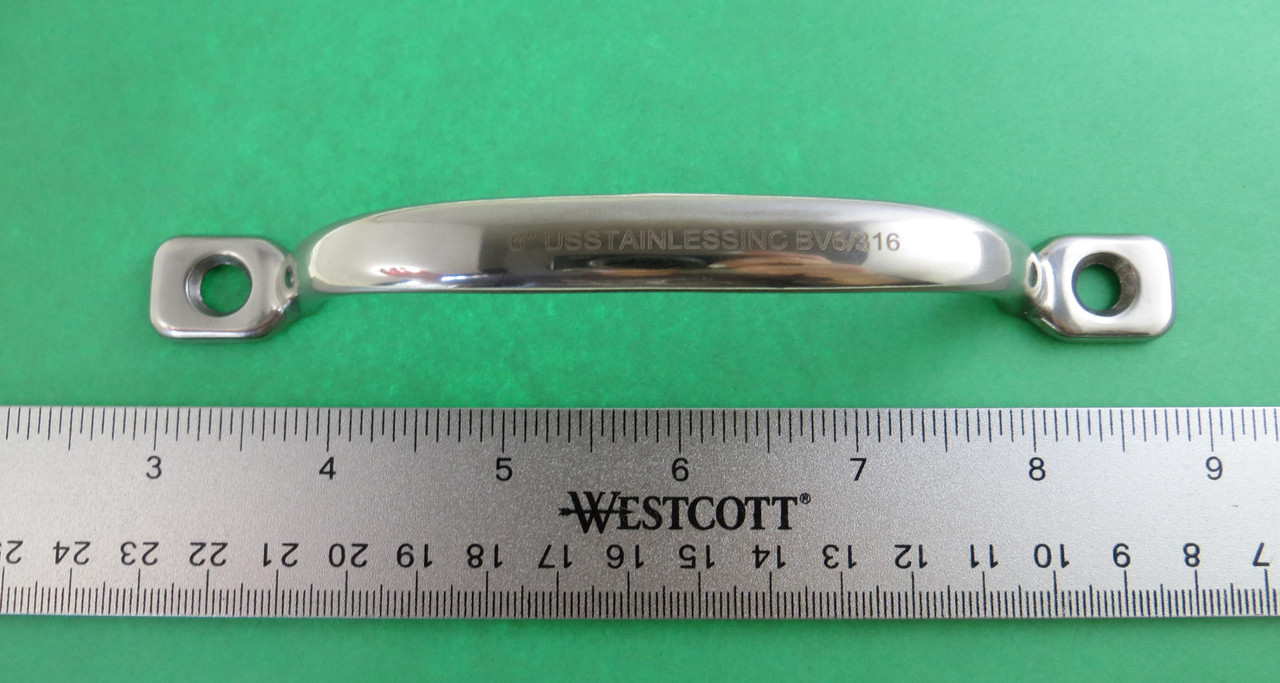 Stainless Steel 316 Handle 6" Marine Grade - US Stainless