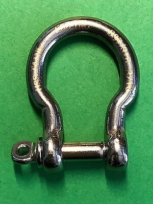 Stainless Steel 316 Forged Bow Shackles 3/16" (5mm) Marine Grade - US ...