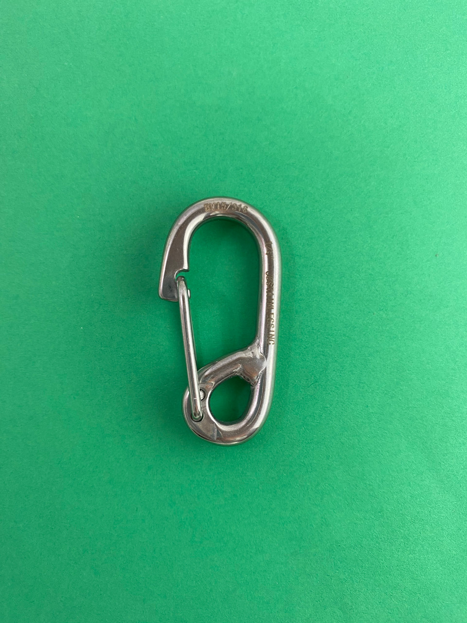 Stainless Steel 316 Spring Hook Welded Eye Type H (6mm) or 1/4" - US ...