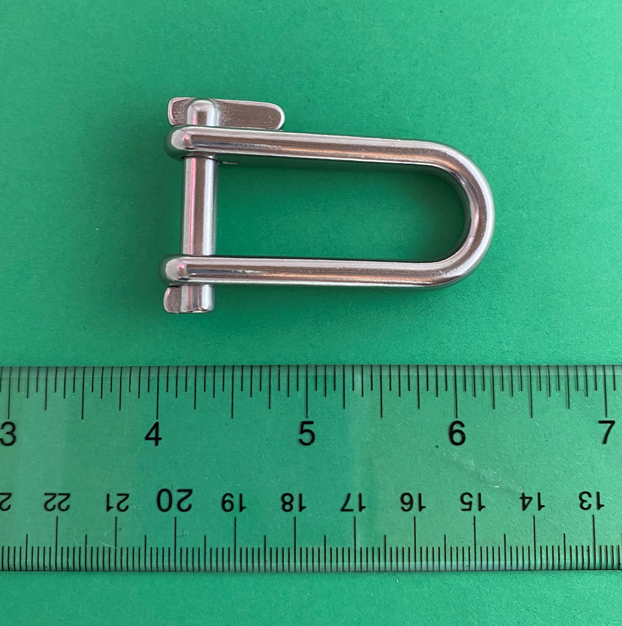 Stainless Steel 316 Key Pin Shackle 6mm (1/4") Marine Grade - US Stainless
