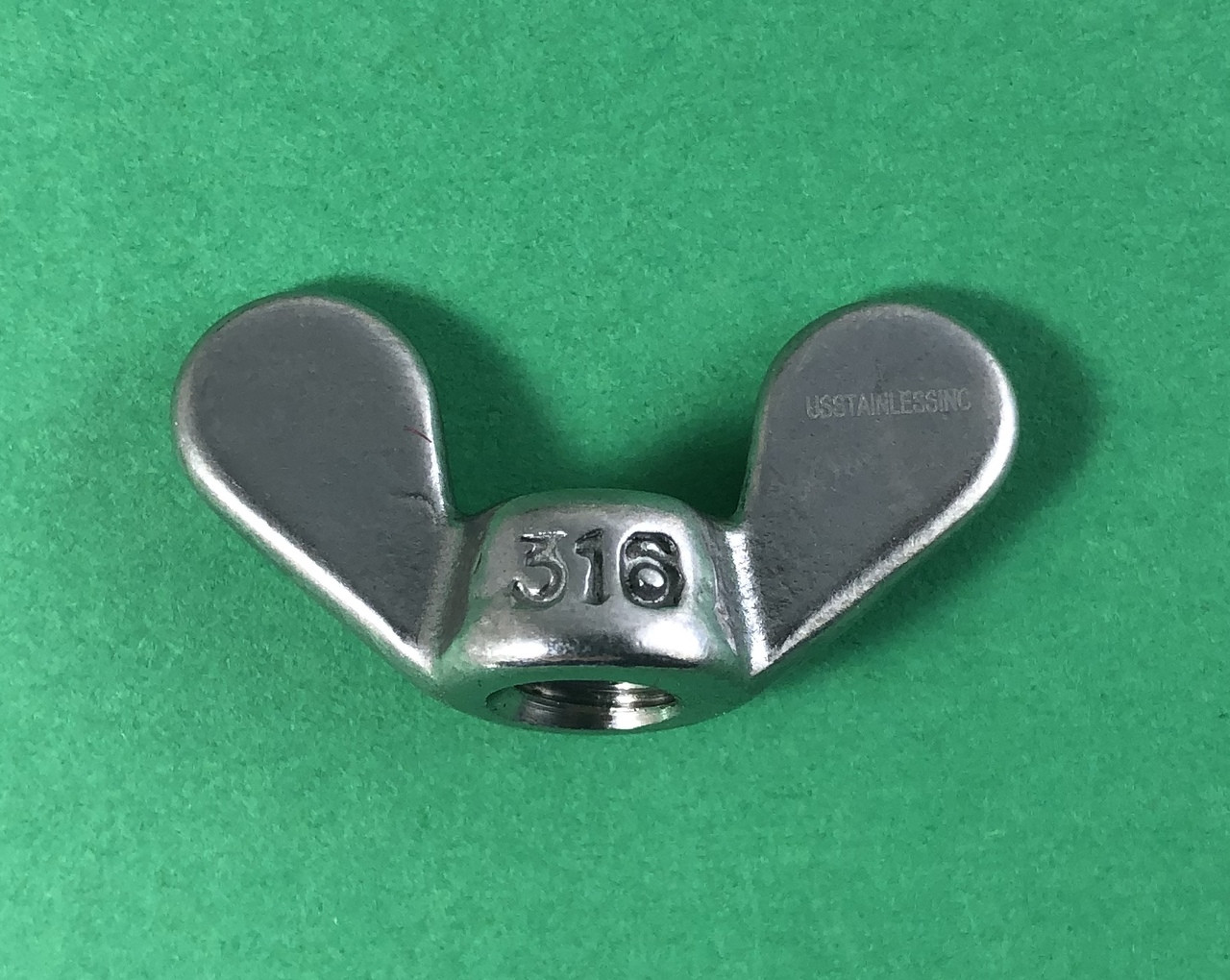 Stainless Steel 316 DIN315 5/16" Wing Nut - US Stainless