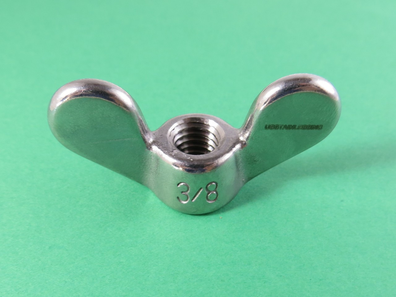 Stainless Steel 316 DIN315 3/8" Wing Nut - US Stainless