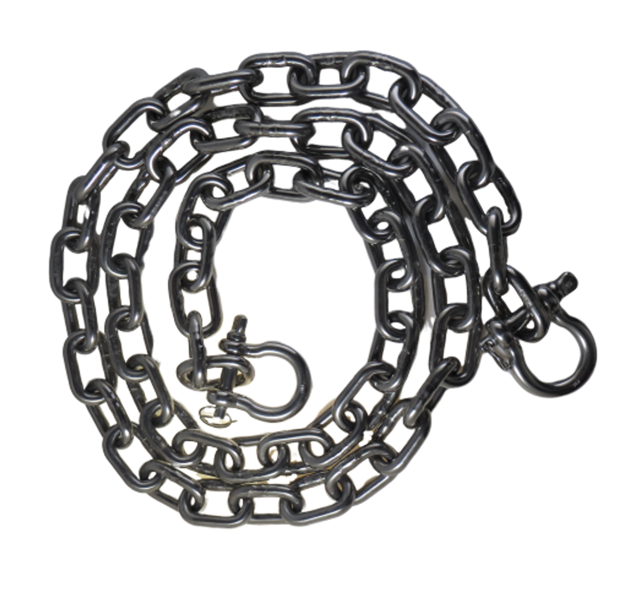 Stainless Steel 316 Anchor Chain 8mm Or 5 16 By 20 Long Shackles Sports stainless-steel-316-anchor-chain-8mm-or-5-16-by-20-long-shackles-sports