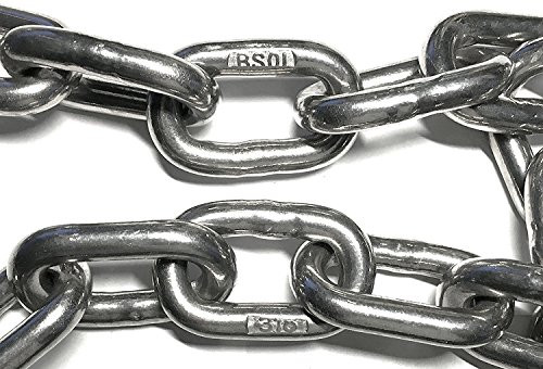 Stainless Steel 316 Chain 10mm or 3/8" Medium Link Chain by the foot ...