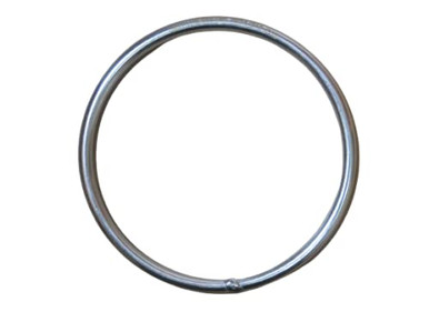 Stainless Steel 316 Round Ring Welded 5/16" x 5" (8mm x 125mm) Marine ...