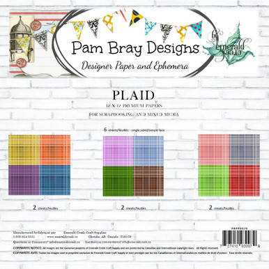 Plaid Design Paper