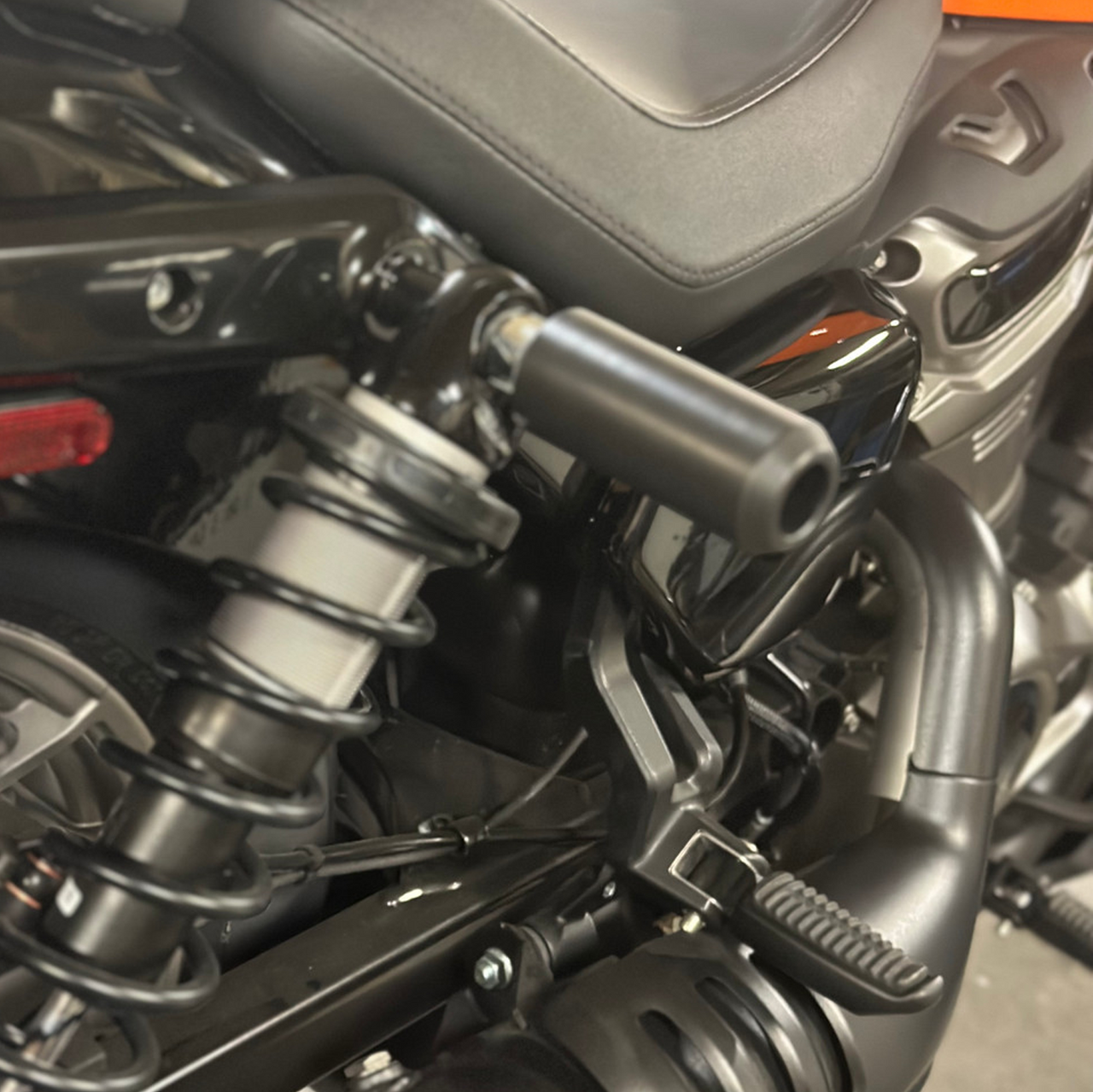 Bung King - Shock Sliders fits '22-'24 Rev-Max Sportster Models