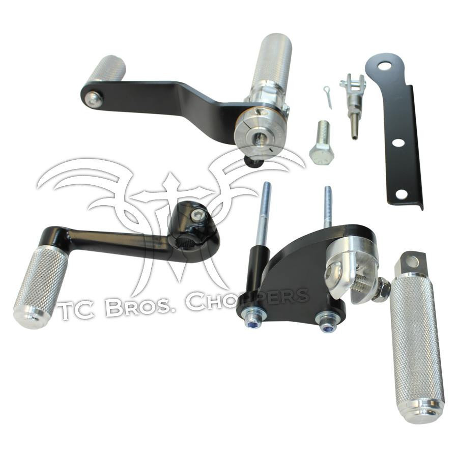TC Bros Choppers - Sportster Mid Controls Kit for '91-'03 5 Speed